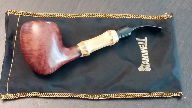 Restoring a Well-Loved Stanwell Bamboo Peewit | rebornpipes