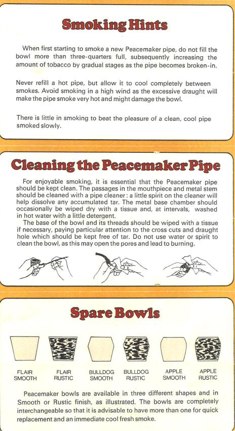 History of the Peacemaker Pipe | rebornpipes