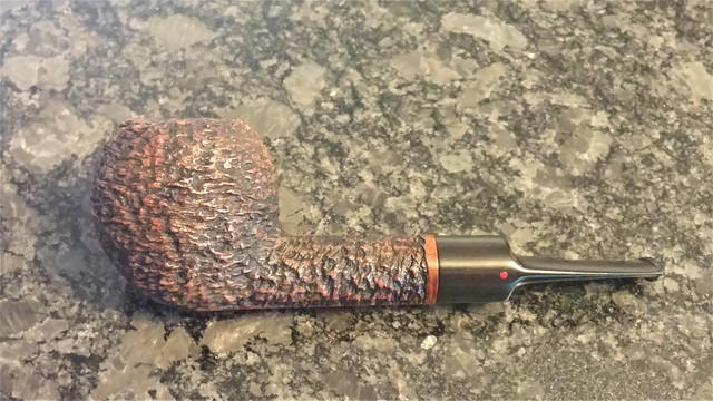 Tidying Up a Large Blatter Select Rustic Ball | rebornpipes