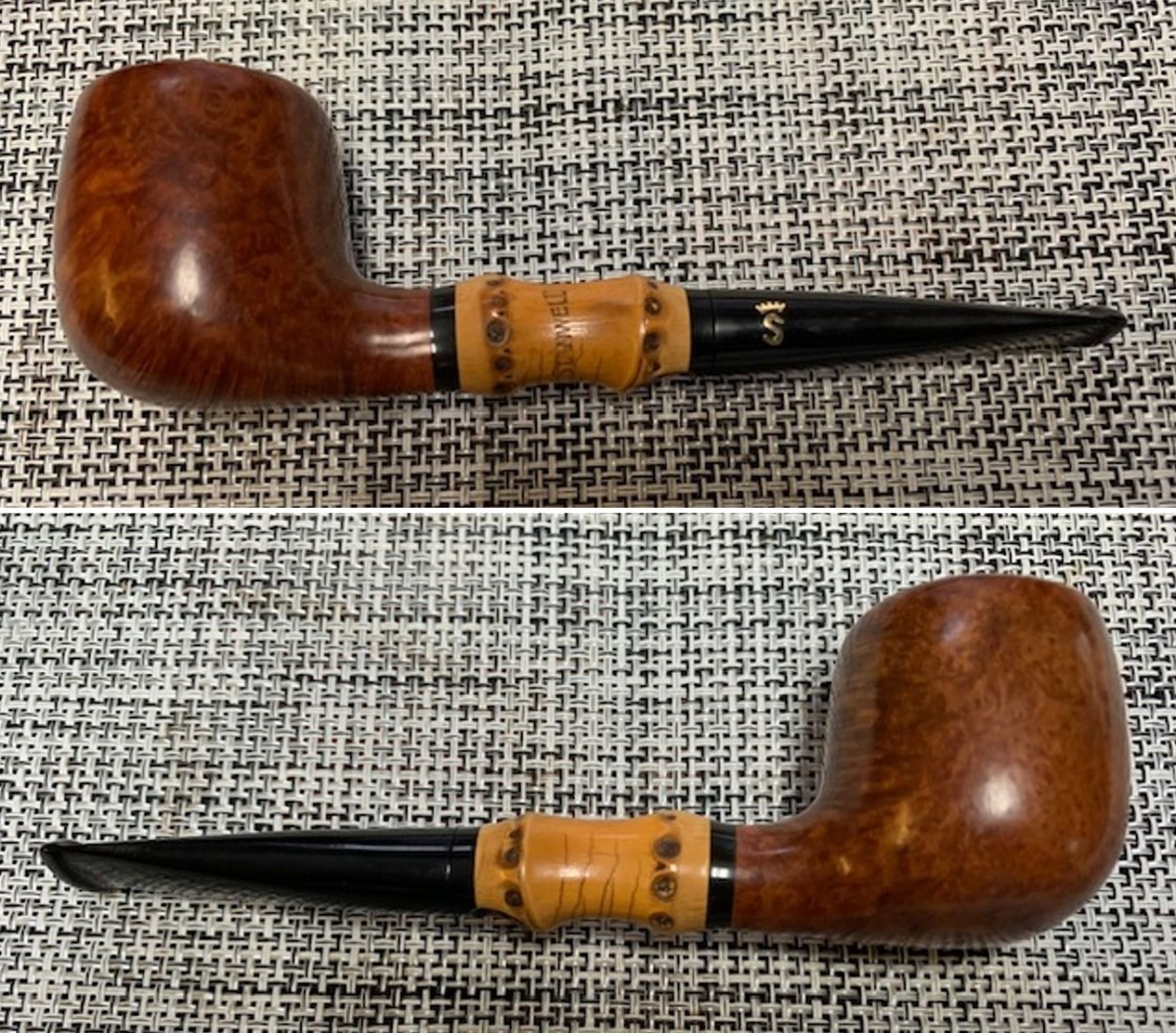 Restoring a Beautiful Stanwell Pot with a Bamboo Shank and an acrylic taper stem | rebornpipes