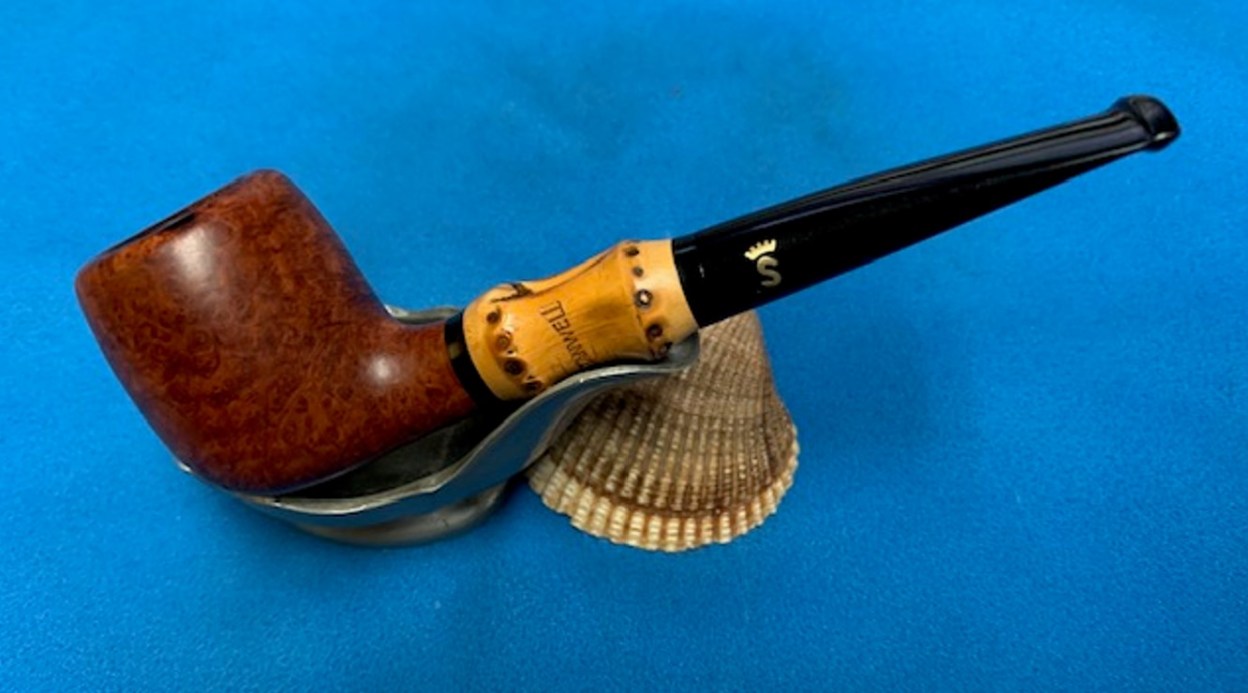 Restoring a Beautiful Stanwell Pot with a Bamboo Shank and an acrylic taper stem | rebornpipes