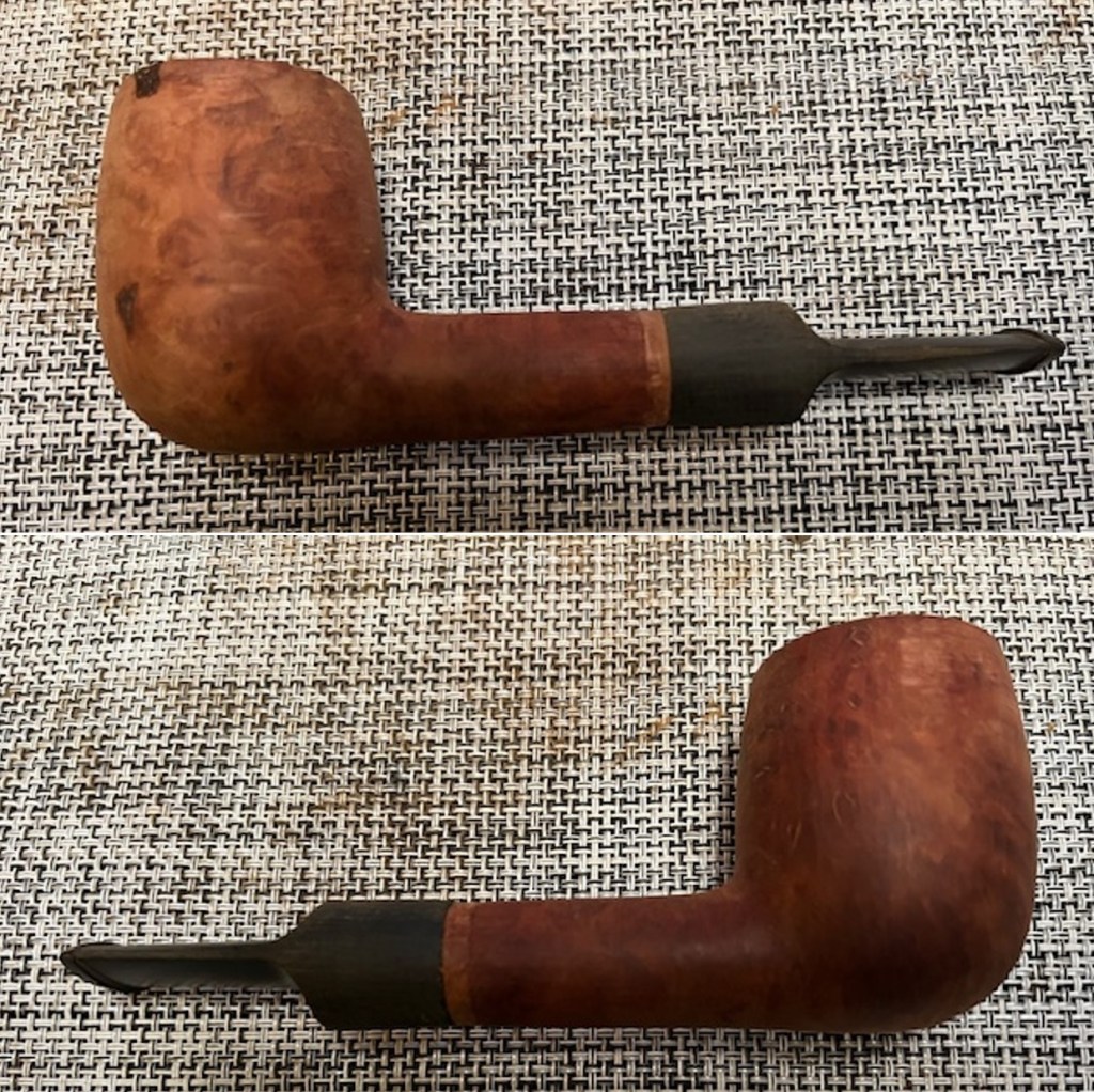 carving a pipe from a pre-drilled briar block | rebornpipes