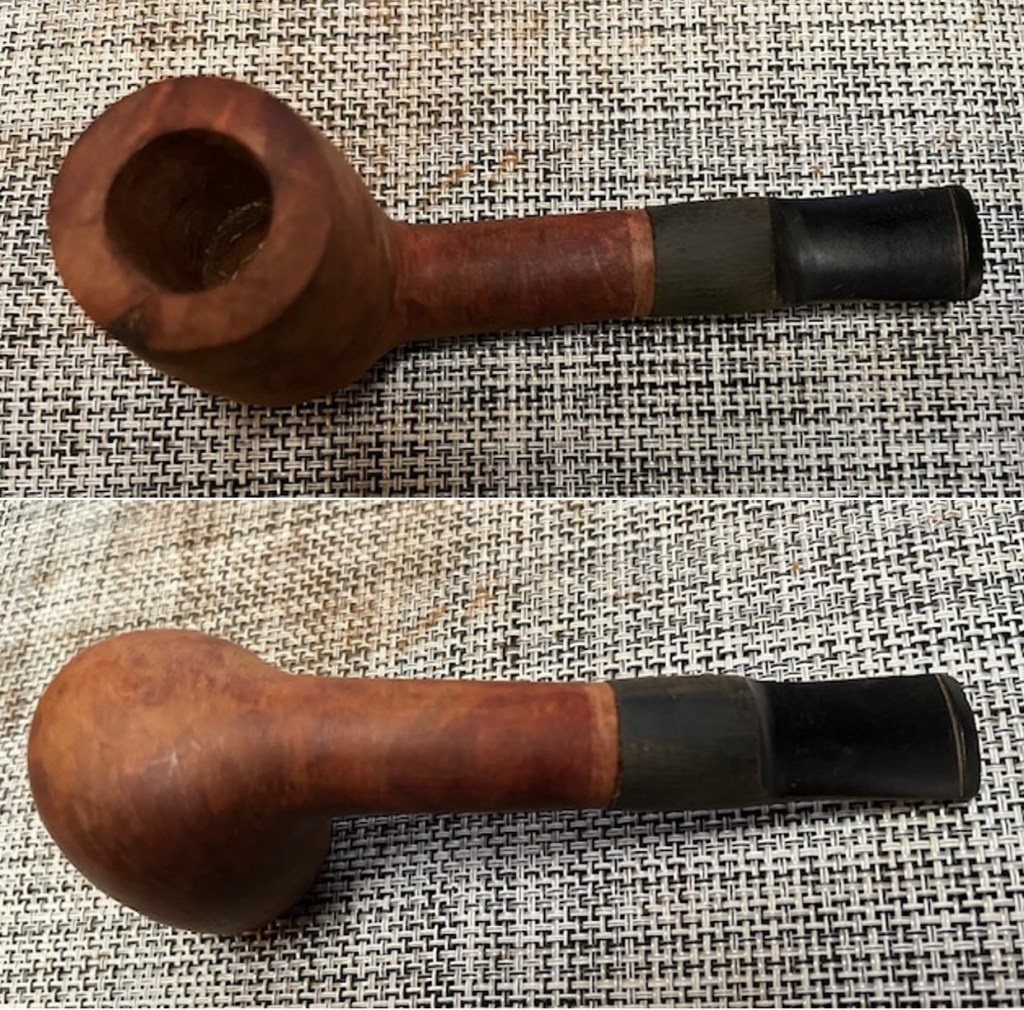 carving a pipe from a pre-drilled briar block | rebornpipes