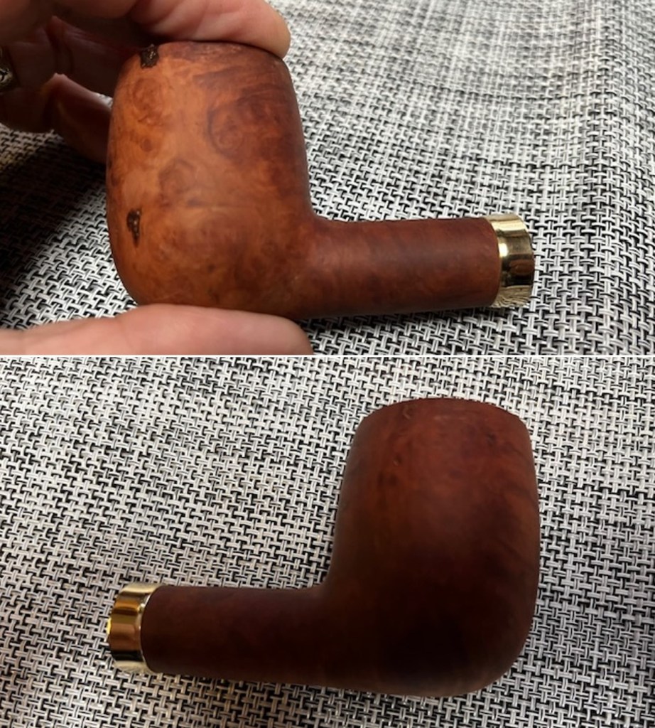 carving a pipe from a pre-drilled briar block | rebornpipes