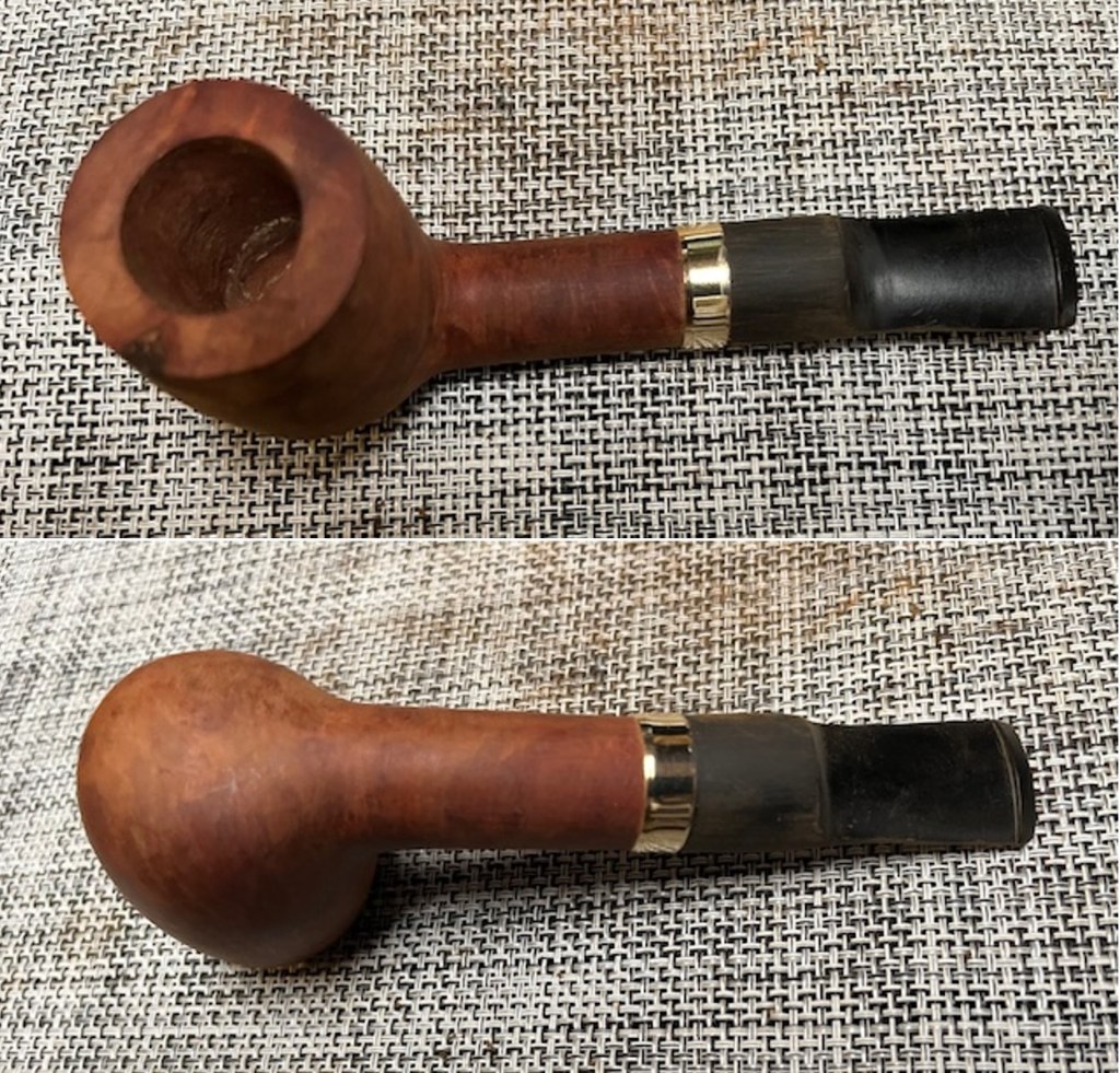 carving a pipe from a pre-drilled briar block | rebornpipes
