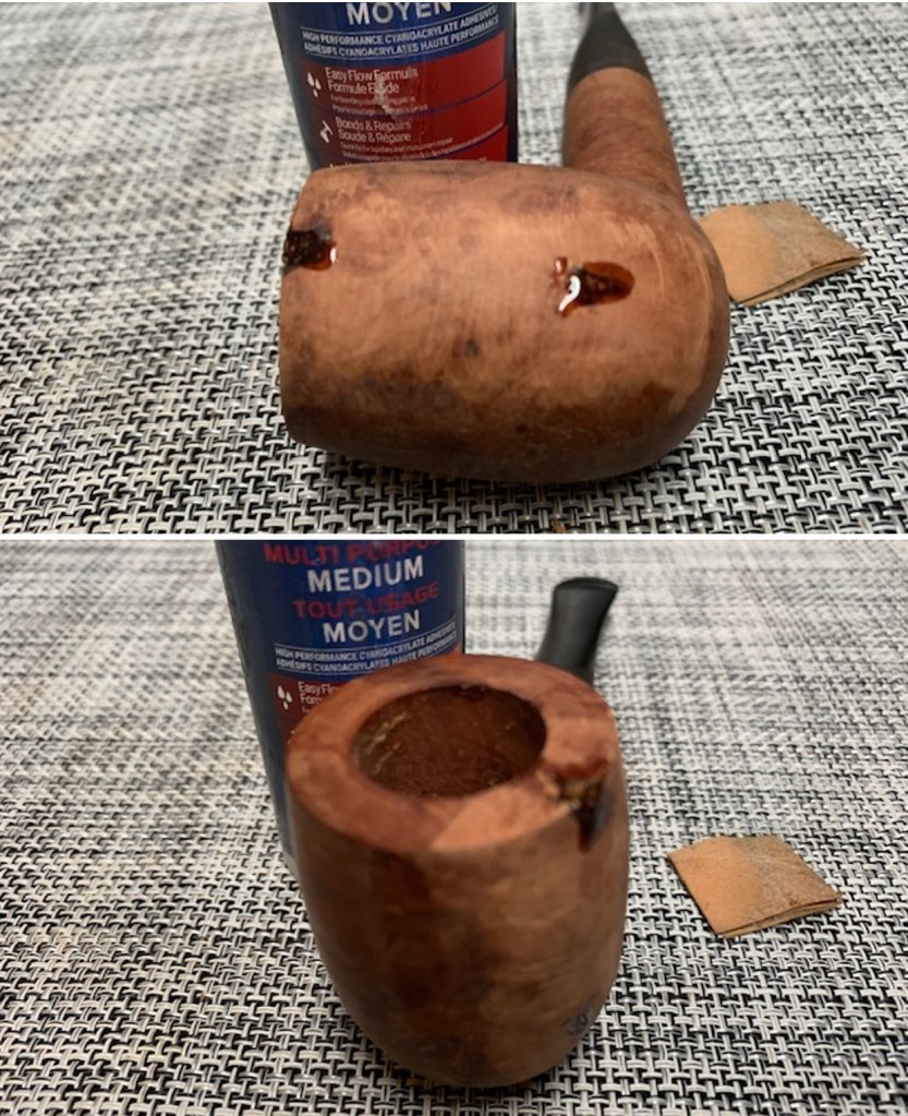 carving a pipe from a pre-drilled briar block | rebornpipes