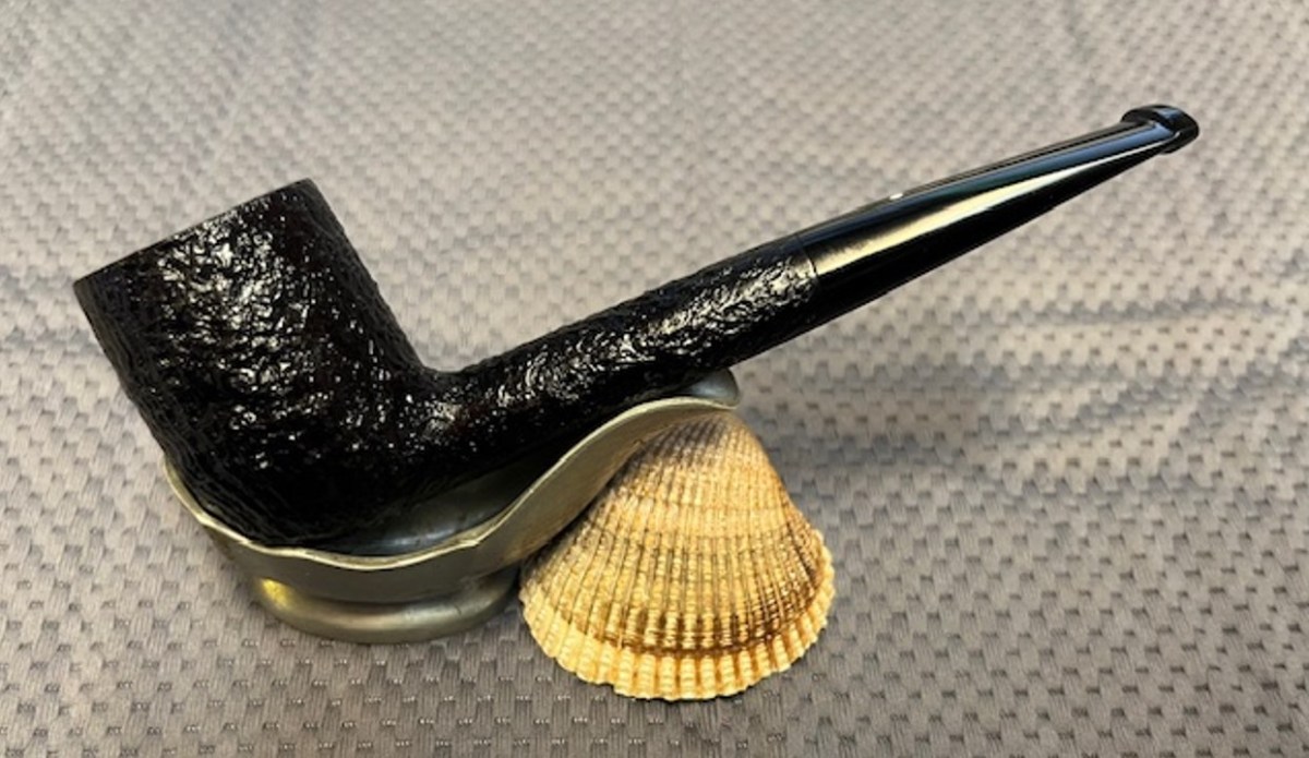 Restoring a Dunhill Shell Briar 4110 Liverpool | rebornpipes