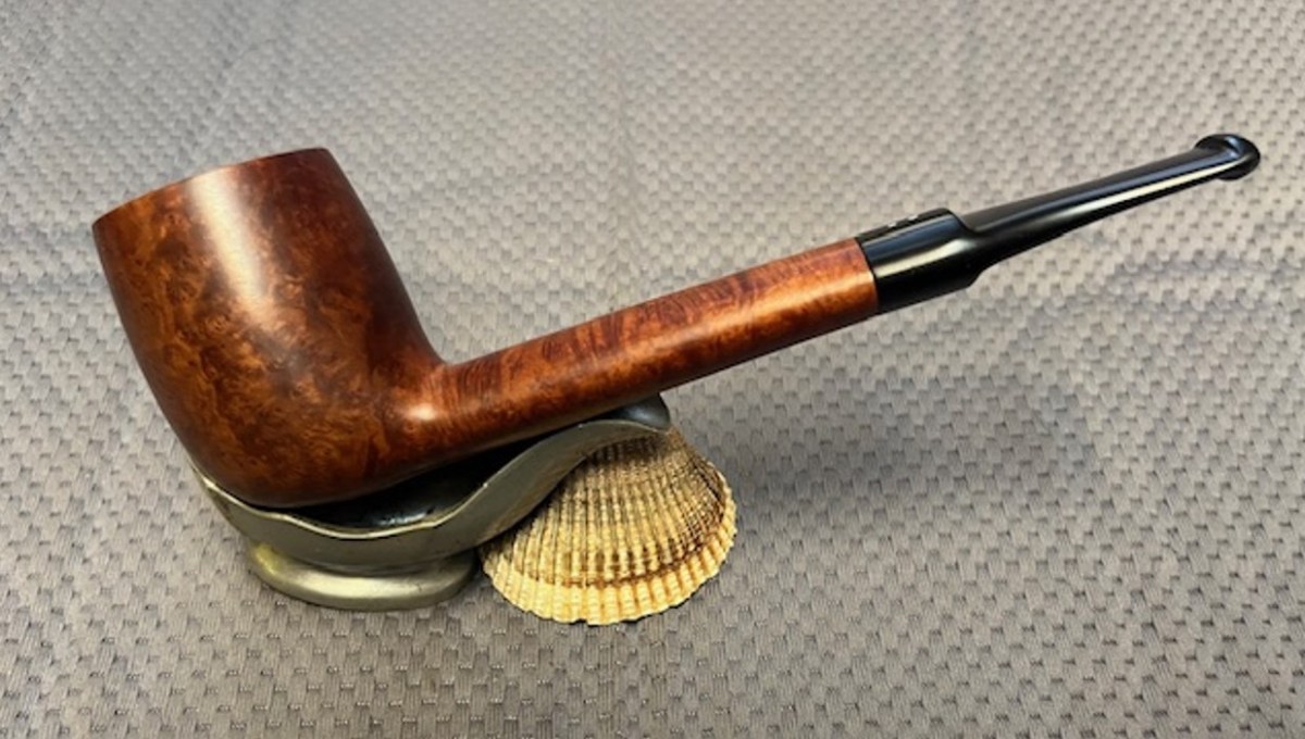 Restoring a Sasieni Two Dot London Made King Size 44G Oval Shank Lovat ...