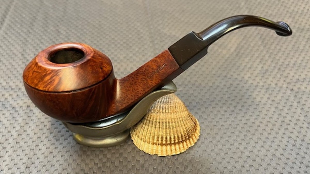 Restoring the third of 5 pipes for an old pipeman – a Large Ed Burak ...