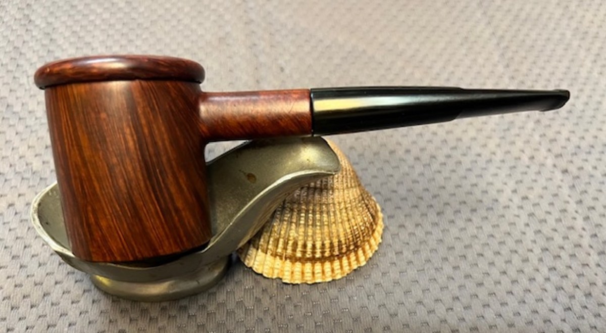Restoring a Mystery Campaign Calabash Pipe with a White Star Logo ...