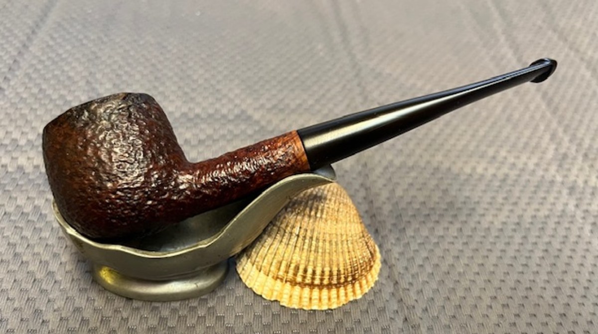 Restoring the fourth of five pipes for an old pipeman – a 1986 Calich Hand Made Grade 8 Opera ...