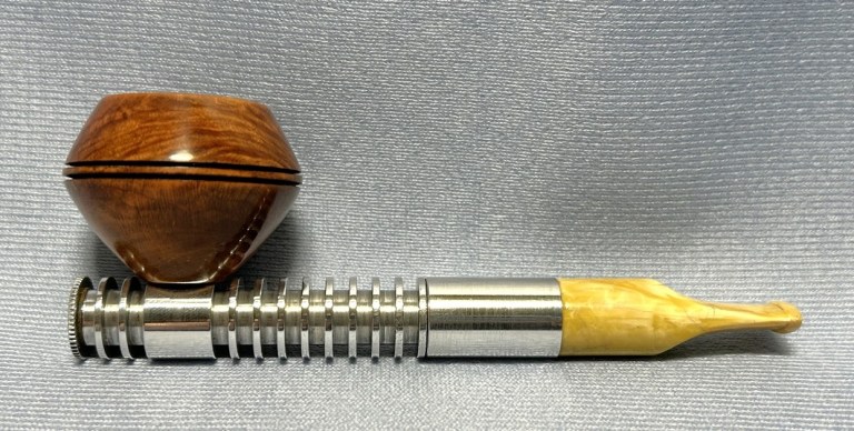 Uncovering the Identity of a Classic Metal Pipe | rebornpipes