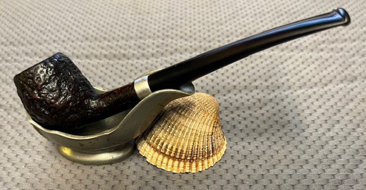 Restemming a Beautiful, Sandblast WDC Milano Ripple Briar Hesson Apple | rebornpipes